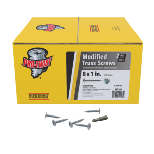 Modified Truss Screws for Wood & Lath Projects | Pro-Twist