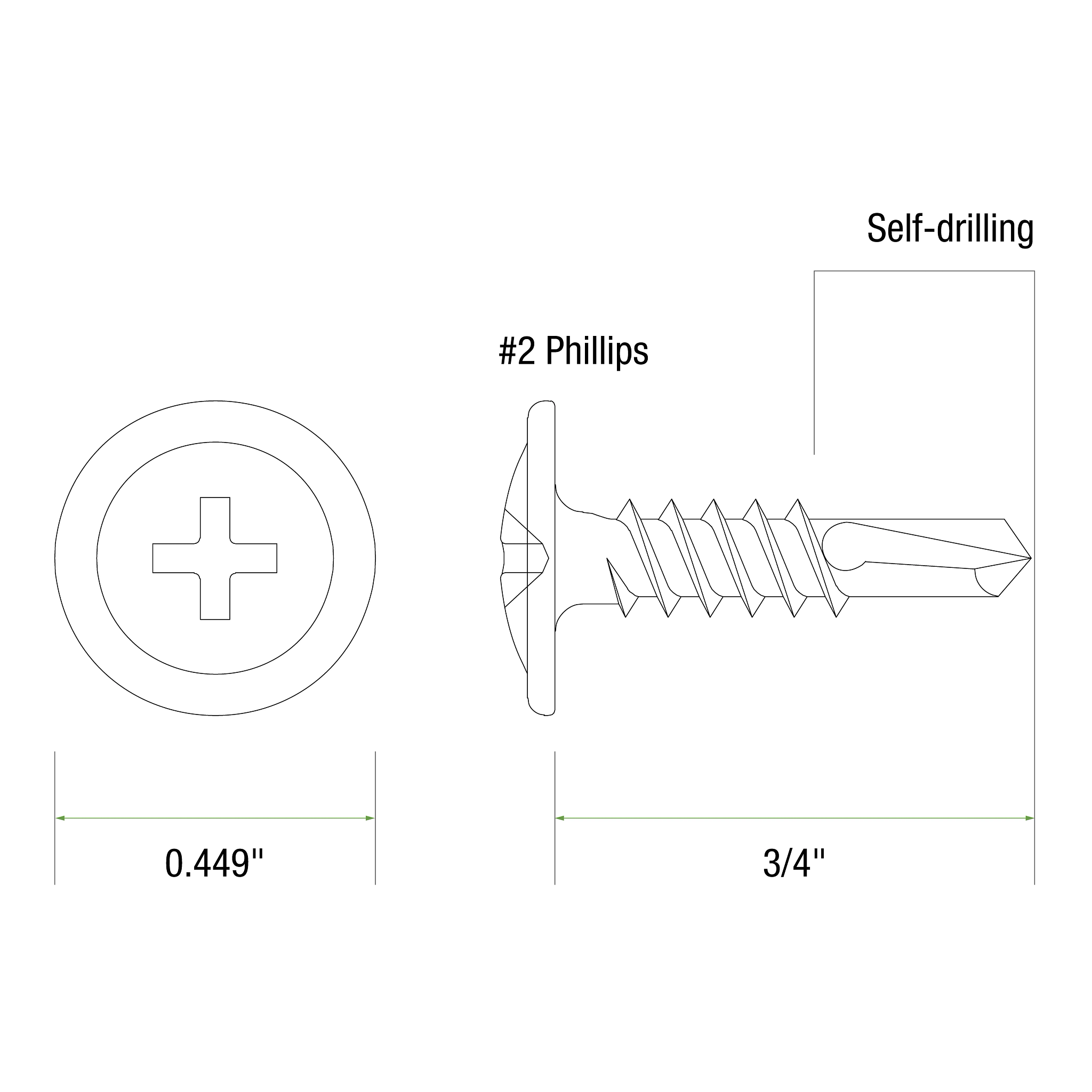 Modified Truss Screws: Self-Drilling & Tapping | Pro-Twist