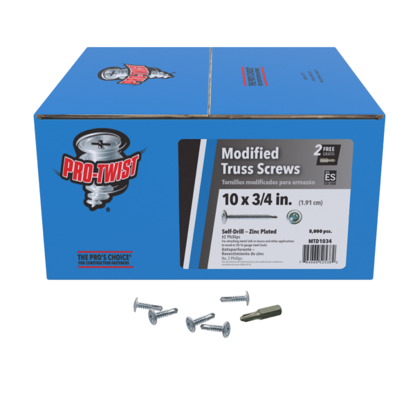 Modified Truss Screws: Self-Drilling & Tapping | Pro-Twist