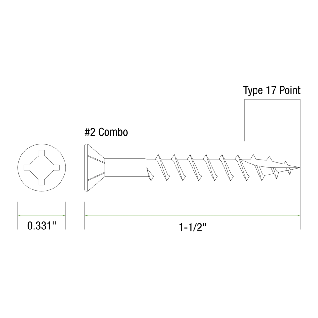 Particle Board Screws for Wood & Metal Projects | Pro-Twist
