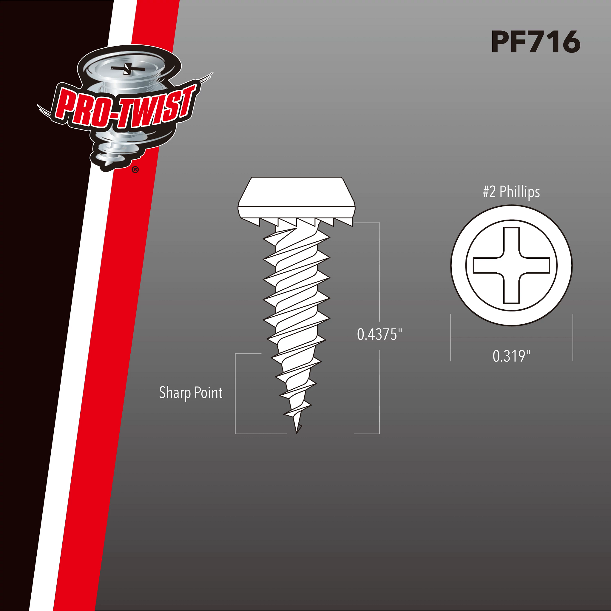 Pan Framer Screws - Pro Twist