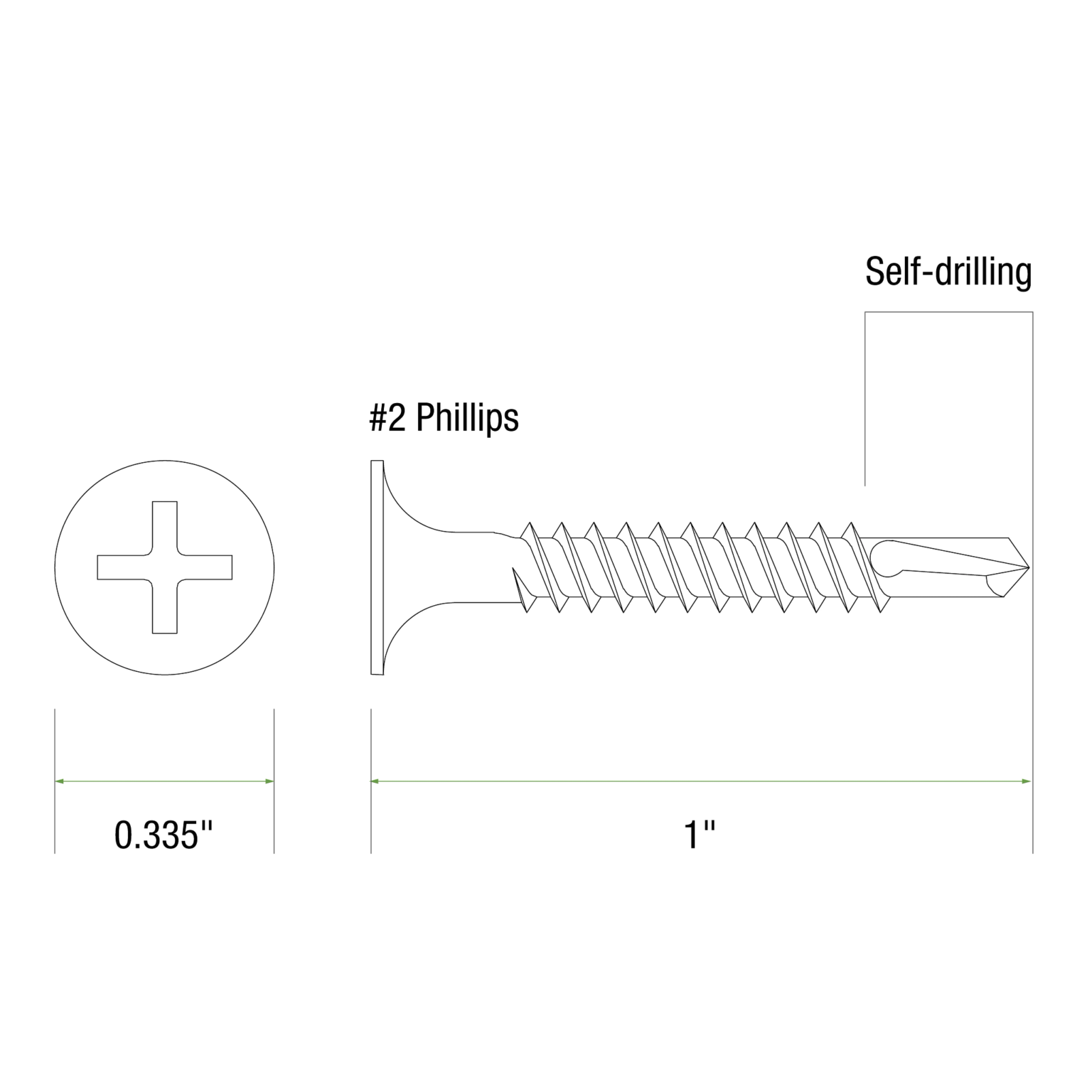 Self-Drilling & Tapping Drywall Screws for Metal | Pro-Twist