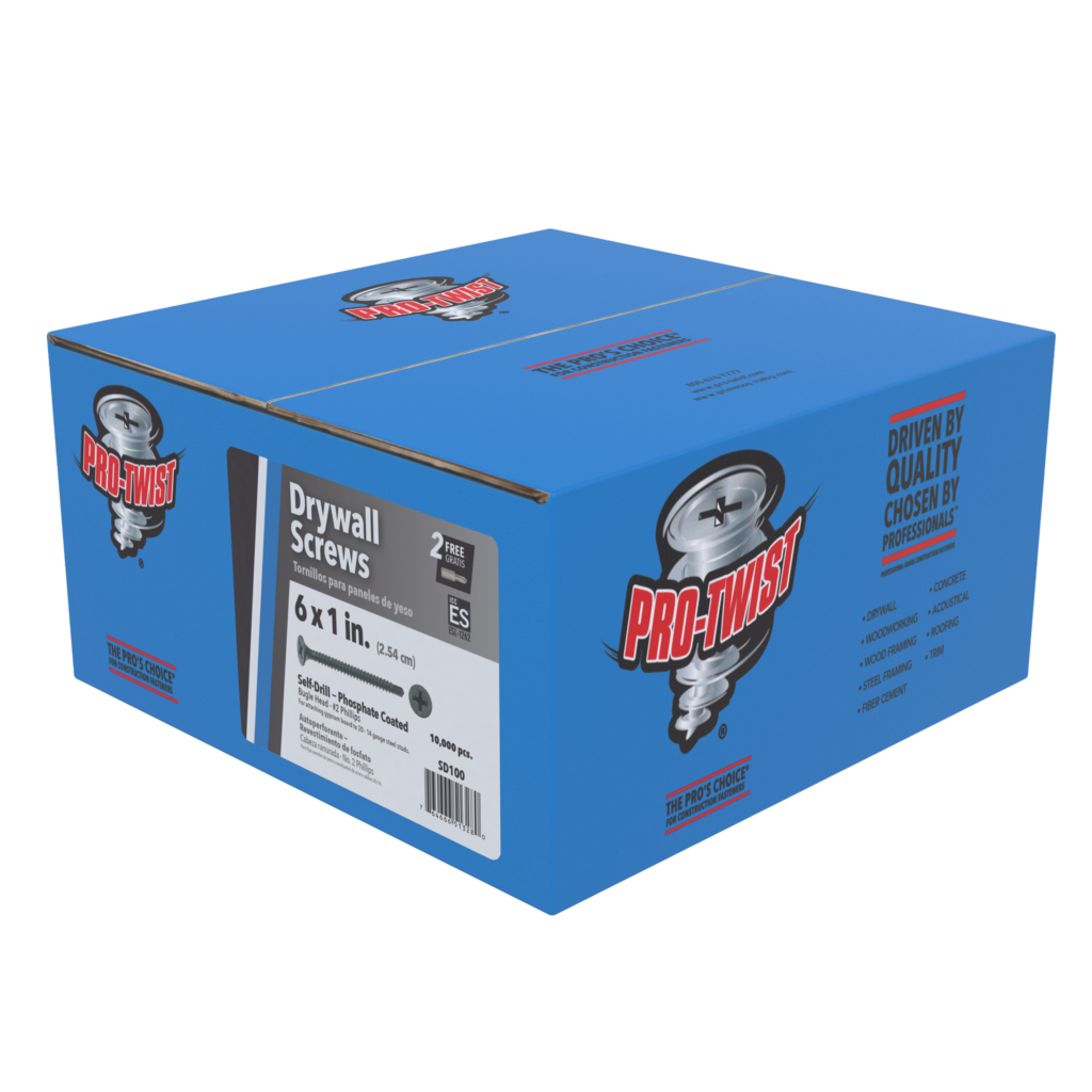 Self-Drilling & Tapping Drywall Screws for Metal | Pro-Twist