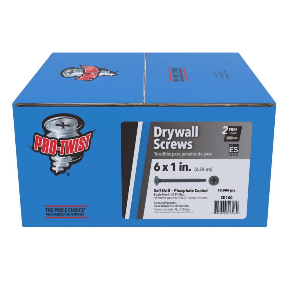 Self-Drilling & Tapping Drywall Screws for Metal | Pro-Twist