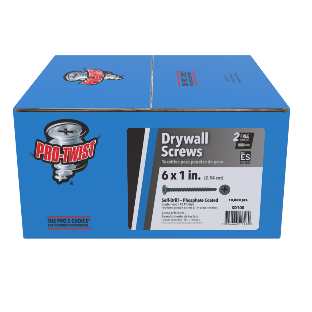 Self-Drilling & Tapping Drywall Screws for Metal | Pro-Twist