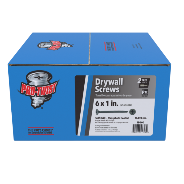 Self-Drilling & Tapping Drywall Screws for Metal | Pro-Twist