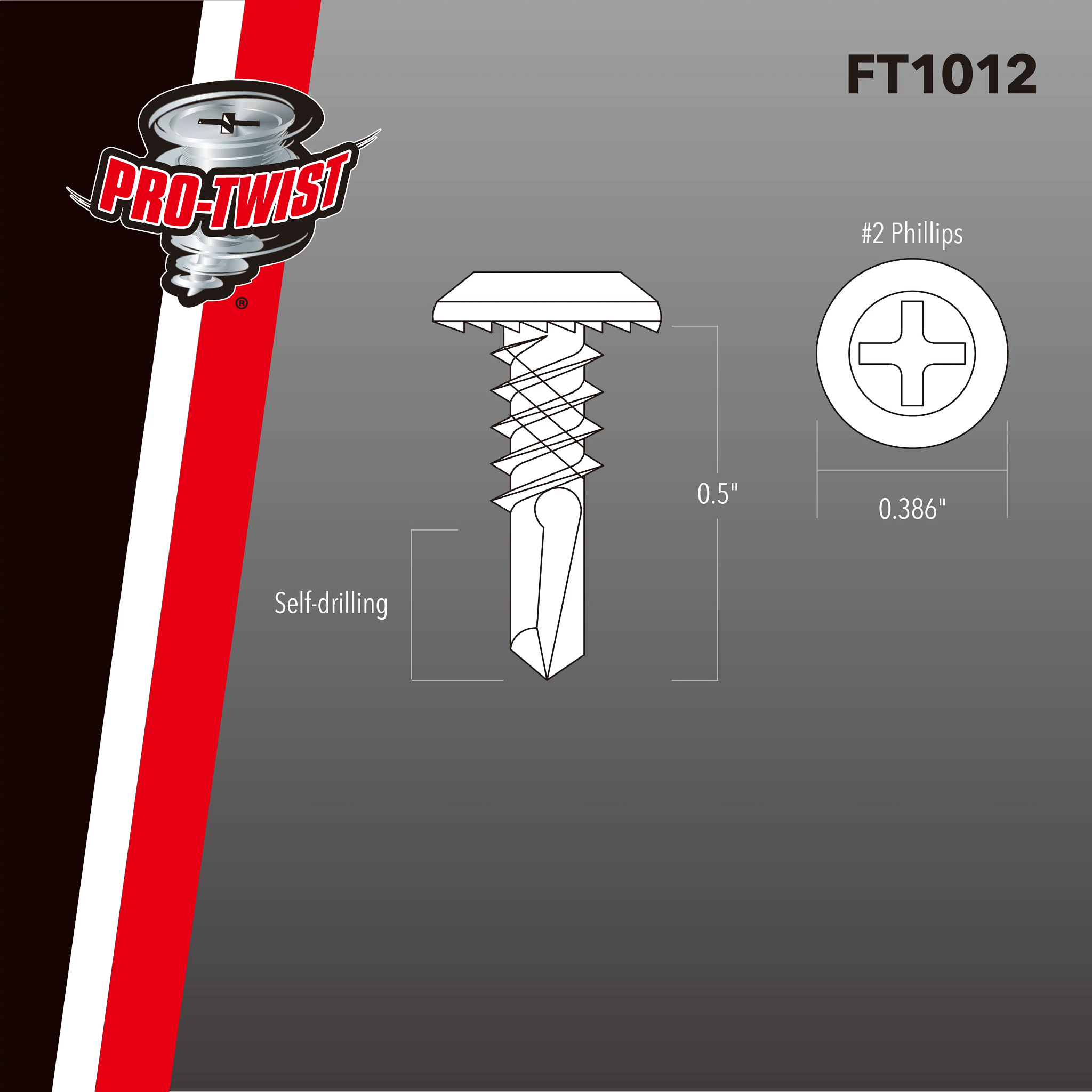 Low Profile Head Screws: Self Tapping & Drilling | Pro-Twist
