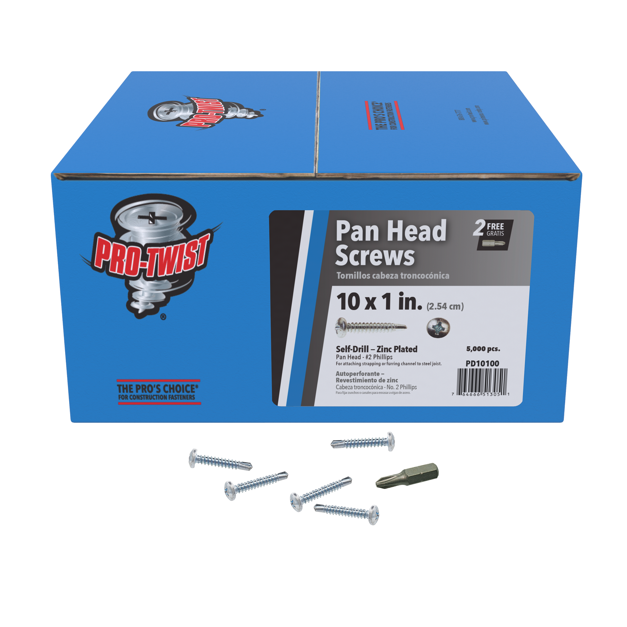 Phillips Pan Head Self Drilling Screws | Pro-Twist