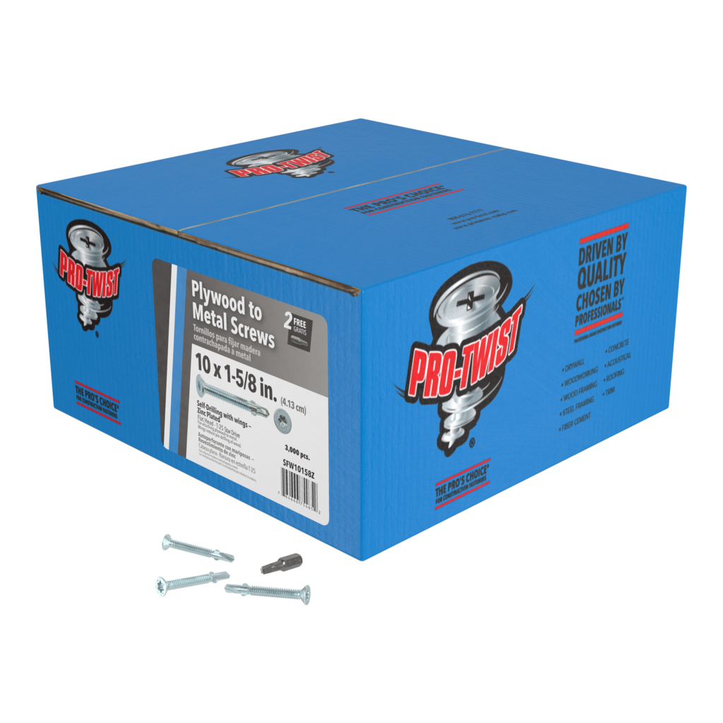 Star Drive Wafer Head Screw with Wings - Pro Twist